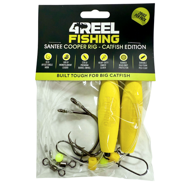 4REEL Santee Cooper Rig - Catfish Edition (2 Pack) – 4REEL Fishing